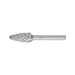Pferd TOOLS Hartmetall Hochleistungsfr&auml;sstift STEEL Rundbogen RBF &Oslash; 12x25 mm Schaft-&Oslash; 6 mm f&uuml;r Stahl (21117887)