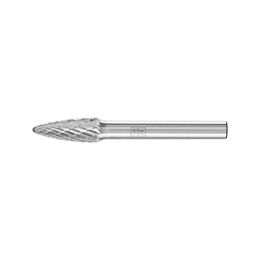 Pferd TOOLS Hartmetall Hochleistungsfr&auml;sstift TOUGH Rundbogen RBF &Oslash; 08x20mm Schaft-&Oslash; 6 mm schlagfest (21000073)
