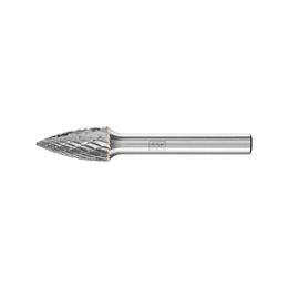Pferd TOOLS Hartmetall Hochleistungsfr&auml;sstift TOUGH Spitzbogen SPG &Oslash; 10x20mm Schaft-&Oslash; 6 mm schlagfest (21000095)