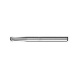 Pferd TOOLS Hartmetall Hochleistungsfr&auml;sstift INOX Kugel KUD &Oslash; 03x02 mm Schaft-&Oslash; 3 mm f&uuml;r Edelstahl (21211082)
