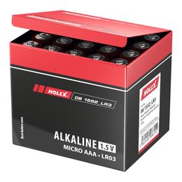 HOLEX Alkali-Mangan-Batterien LR3, 20 Stück (081552 LR3)