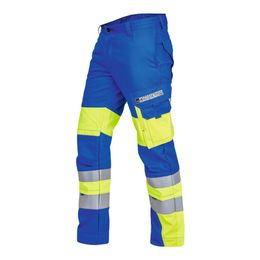 Rofa Multinorm-Bundhose VIS-LINE, kornblau / gelb, Konfektionsgr&ouml;&szlig;e DE: 58 (2652354-481-58)