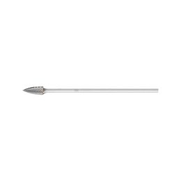 Pferd TOOLS Hartmetall Fr&auml;sstift Spitzbogen SPG &Oslash; 06x13 mm Schaft-&Oslash; 3x75 mm Z5 universal fein (21222757)