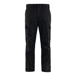 BLAKL&Auml;DER BLAKL&Auml;DER Bundhose Industrie Stretch, schwarz / dunkelgrau, Konfektionsgr&ouml;&szlig;e DE: 28 (144418329998D112)