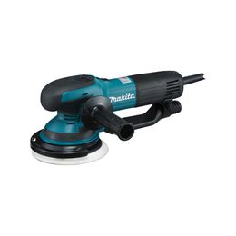 Makita BO6050J Exzenter-/Rotationsschleifer 150 mm | f&uuml;r Holz, Metall und Kunststoffe | mit Drehzahlregelung und Staubbeutel | mit Koffer |)