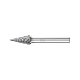 Pferd TOOLS Hartmetall Fr&auml;sstift Spitzkegel SKM &Oslash; 10x20mm Schaft-&Oslash; 6 mm Z4 universal mittel fein (21115146)