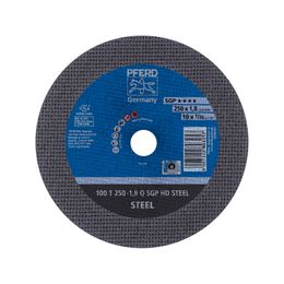 Pferd TOOLS Station&auml;re Trennscheibe T 250x1,8x32 mm "mittelhart" HD STEEL f&uuml;r Stahl 100m/s (66322132)