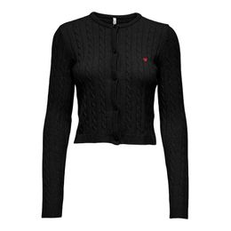 Only Strickjacke 'ONLKATIA' Damen Gr&ouml;&szlig;e S schwarz