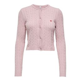 Only Strickjacke 'ONLKatia' Damen Gr&ouml;&szlig;e M hellpink