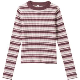 Yigga M&auml;dchen Langarmshirt aus Chenille