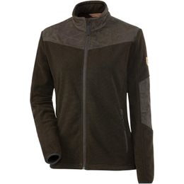 Parforce Damen Fleecejacke Signature Braun (Gr&ouml;&szlig;e: XXL)