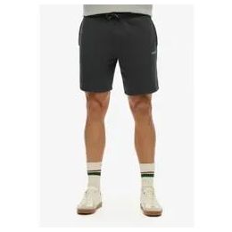 Superdry f&uuml;r Herren. M7110451A Schwarze Mikrologo-Shorts (XL), L&auml;ssig, Baumwolle