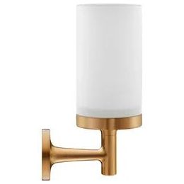 Duravit Starck T Zahnputzbecher, Wandmontage, 0099310400, Farbe: Bronze geb&uuml;rstet