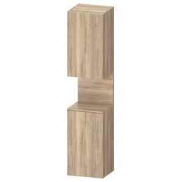 Duravit Qatego Hochschrank, T&uuml;ranschlag links, 400x360x1760mm, Nische Eiche Mamoriert, QA1346L55550000, Farbe: Eiche Marmoriert