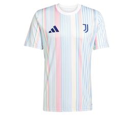 adidas Performance Funktionsshirt 'Juventus Turin 25/26 Pre-Match' Herren Gr&ouml;&szlig;e M marine / hellblau / rosa / wei&szlig;