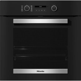 Miele Pyrolyse Backofen "H 2465 BP Active", Energieeffizienz: A+ (A+++-D), schwarz, B:59,5cm H:59cm T:55cm, Backöfen, Geringster Reinigungsaufwand dank Pyrolyse zum Einstiegspreis