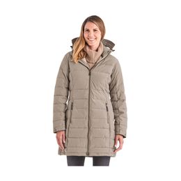 G.I.G.A. by Killtec Steppmantel "GW 13 WMN QLTD PRK", Damen, Gr. 46, beige (hellbeige), Oberstoff: 100% Polyester, Futter: 100% Polyamid, Wattierung: 100% Polyester, G.I.G.A. DX BY KILLTEC, Mäntel, Wasserabweisender, winddichter Steppparka mit urbanem Look