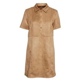 V&eacute;ro Moda Vero Moda Kleid in Hellbraun - 74% | Gr&ouml;&szlig;e XS | Damen-kleider