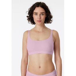 Schiesser Bustier in Rosa - 80% | Größe 40 | Damen-bhs