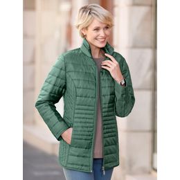 Steppjacke Classic Basics, Damen, Gr. 38, gr&uuml;n (moos), 100% Polyester, Wattierung:100% Polyester, unifarben, Jacken Steppjacke