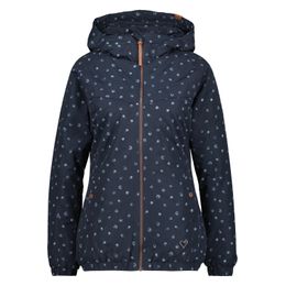 alife and kickin Winterjacke ALIFE & KICKIN "Damen Black MambaAK B", Damen, Gr. L, blau (marine), 100% Polyester, Jacken