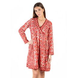 Isla Bonita by SIGRIS Kleid in Rot - 70% | Gr&ouml;&szlig;e L | Damen-kleider