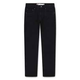 Stretch-Jeans LEVI'S KIDS "LVB 511 ECO SOFT PERFORMANCE J", Kinder, Gr. 12 (152), N-Gr, schwarz (schwarz stretch), Denim/Jeans, Obermaterial: 69% Baumwolle, 30% Polyester, 1% Elasthan, slim fit, Jeans, for BOYS