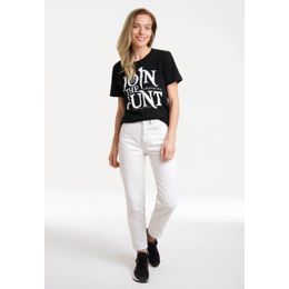 T-Shirt logoshirt "Supernatural - Join The Hunt", Damen, Gr. XL, schwarz, 100% Baumwolle, bedruckt, normal, Rundhals, Shirts T-Shirt, mit lizenziertem Print