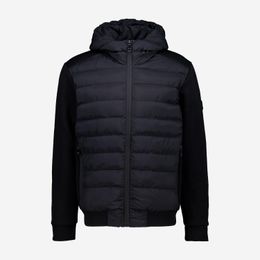 19V69 Italia Schwarze Pufferjacke