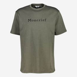 Khakigr&uuml;nes T-Shirt mit Logo