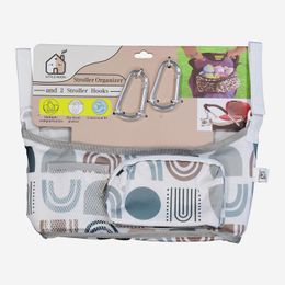 Mehrfarbiger Kinderwagen-Organizer 17x30cm