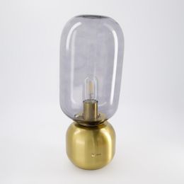 Goldfarbene kabellose ST094023 Tischlampe mit Akku 43x15cm