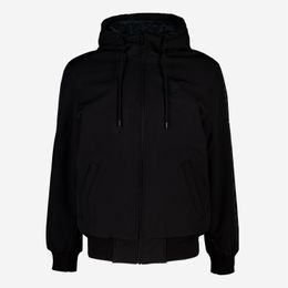 Michael Kors Schwarze Softshell-Jacke mit Kapuze