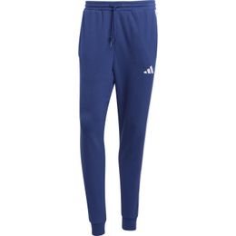 Adidas M 3s Ft Tc Pt Trainingshose Herren - blau - Gr. M - Baumwolle/Polyester/Viskose