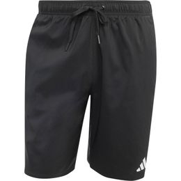 Adidas 3s Badehose Herren - schwarz - Gr. L - Polyester