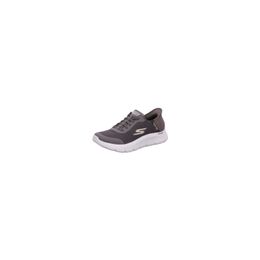 Skechers 216324 BRN GO WALK FLEX - HANDS UP Braun Shoes Gr. 47