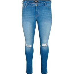 ZIZZI Jeans 'SANNA FIT' female Blue size 46