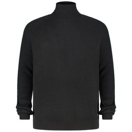 Jack & Jones Gro&szlig;e Gr&ouml;&szlig;en Jack&Jones Pullover mit Stehkragen Farbe schwarz Gr&ouml;&szlig;e: 6XL