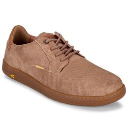 Gro&szlig;e Gr&ouml;&szlig;en Camel Active Schn&uuml;rschuh aus Veloursleder Farbe beige Gr&ouml;&szlig;e: EU44