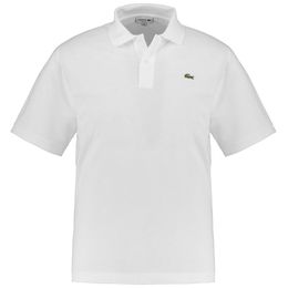 Gro&szlig;e Gr&ouml;&szlig;en Lacoste Poloshirt aus Baumwoll-Piqu&eacute; Farbe wei&szlig; Gr&ouml;&szlig;e: 6XL