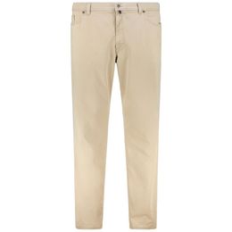 Gro&szlig;e Gr&ouml;&szlig;en Pierre Cardin Hose "PC-Lyon" in FutureFlex-Qualit&auml;t, Tapered Fit Farbe beige Gr&ouml;&szlig;e: 29