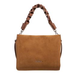 Coccinelle Crossbody Bags - Boheme Suede Bimaterial - Gr. unisize - in Cognacbraun - f&uuml;r Damen