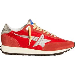 Golden Goose Deluxe Brand Golden Goose Low-Top Sneaker - Sneakers Red Silver - Gr. 36 (EU) - in Rot - f&uuml;r Damen