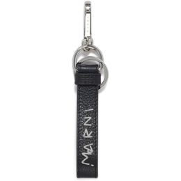 Marni Schl&uuml;ssel- & Taschenanh&auml;nger - Key Holder Black - Gr. unisize - in Schwarz - f&uuml;r Damen