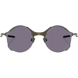 Oakley Sonnenbrillen - Tailend Ti Satin Carbon Prizm Grey - Gr. unisize - in Grau - für Damen