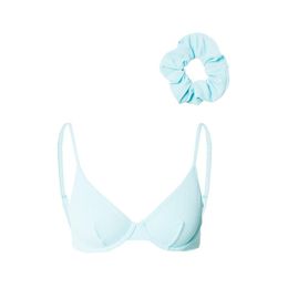 Calvin Klein Swimwear Bikinitop Damen Gr&ouml;&szlig;e 95 hellblau