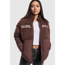Karl Kani Jacke Damen Gr&ouml;&szlig;e L schoko / wei&szlig;
