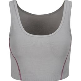 wäschepur Damen Bustier steingrau-magenta, Größe 36/38