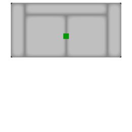 Sofa 2,5 Sitzer Mondo PAGERO