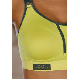 Venice Beach Damen Sport-BH, limette, Gr&ouml;&szlig;e 75F